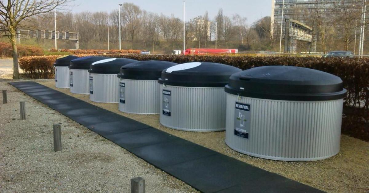 ZBIN - semi-ondergrondse afvalcontainer | traflux